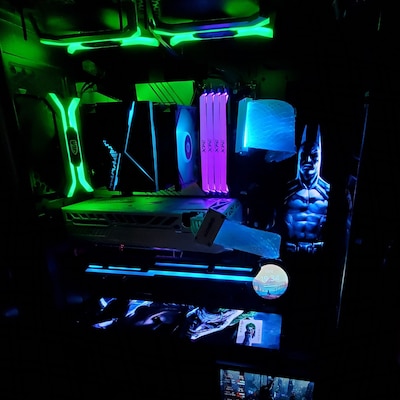 Custom Rgb Pc Case Light Decoration Board Panel Water Cooling Pc Decor ...