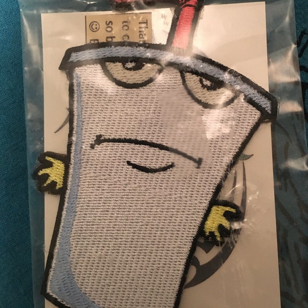 Master Shake Patch, ATHF, Aqua Teen, Aqua Teen Hunger Force, Adult Swim ...