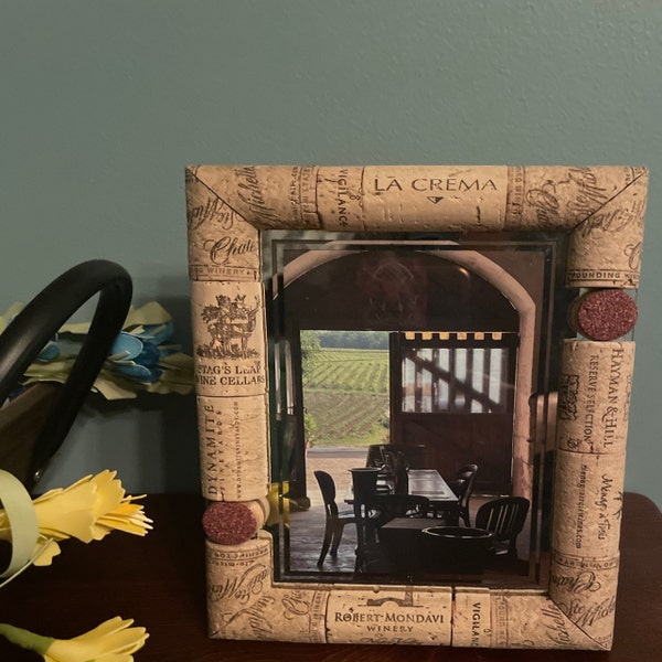 Custom Wine Cork Personalized Frame - Etsy
