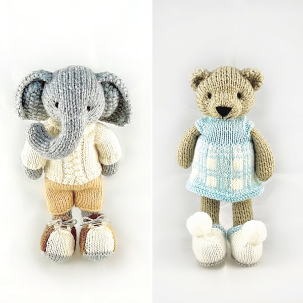 Removable Toy Shoes and Boots Knitting Pattern (to Fit 9 Inch Sized ...