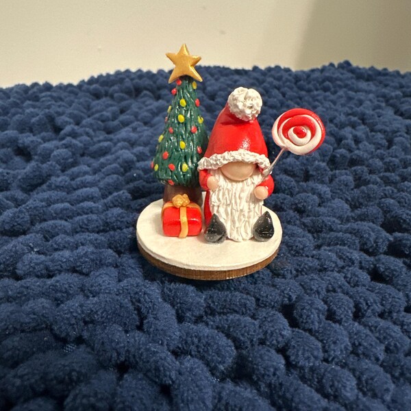 Mini Surfer Clay Gnome/ Indoor Planter Gnome Accessory/ Pink Surf Board ...