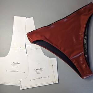 Swimsuit Pattern PDF. Bikini Set Pattern PDF. Custom-size. Sizes Xxs ...