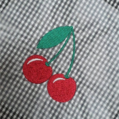 Cherries Mini Machine Embroidery Design Instantly Download - Etsy