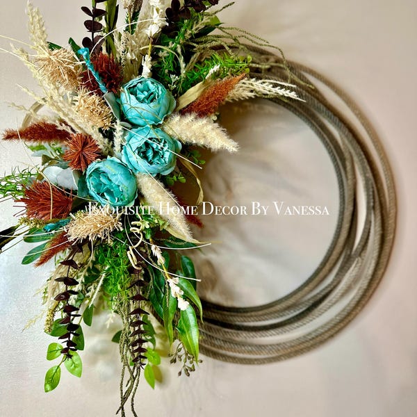 Real Used Cowboy Lariat-lasso Rope-western Decor-farmhouse Decor-rope ...