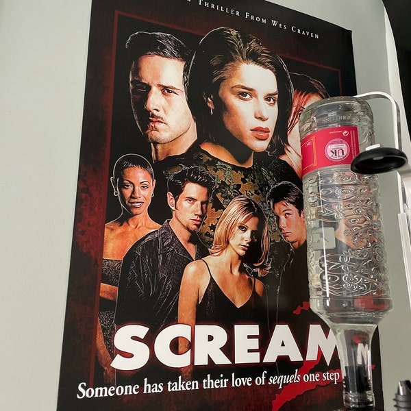 Scream 2 Movie Poster - A2 Size - Custom Artwork - Ghostface Sidney ...