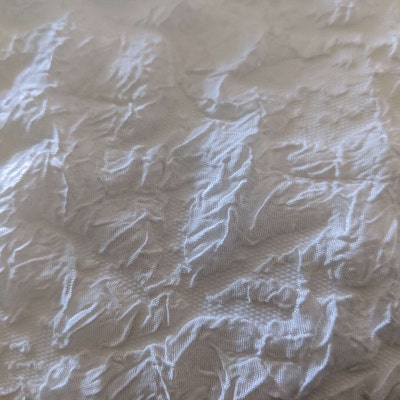 Dragon Scale Fabric 3D Grey Pleated Fabric Texture Fabric Concave and ...
