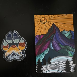 Capitol Peak Sticker | Etsy