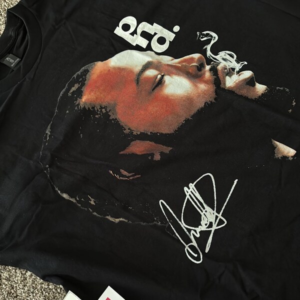 Kendrick Lamar Graphic Tee, Autograph Vintage Rap Tee, Graphic Tee, J ...