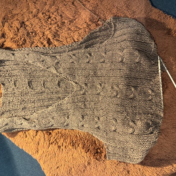 Another Cross Top - Knitting Pattern - Etsy