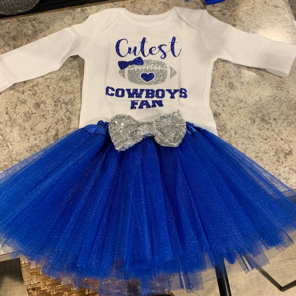Cutest Football Fan Onesie® - Baby Girl Football Outfit - Tutus and ...