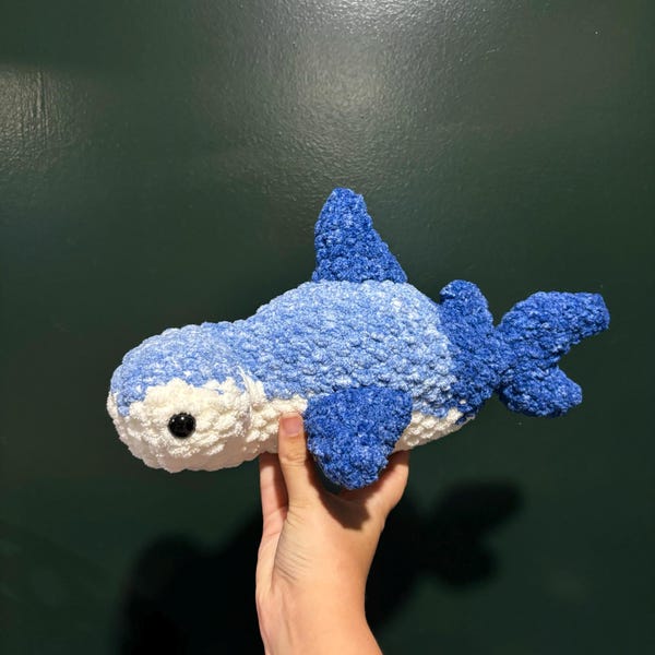 Hamilton the Great Hammerhead Shark Amigurumi Pattern, Crochet ...