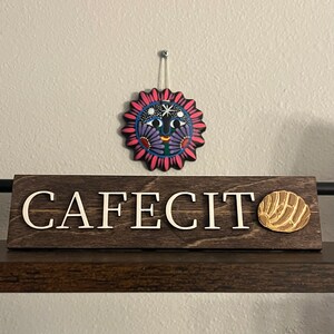 Cafecito Coffee Bar Sign Kitchen Decor Latin Inspired Spanglish Cafe ...