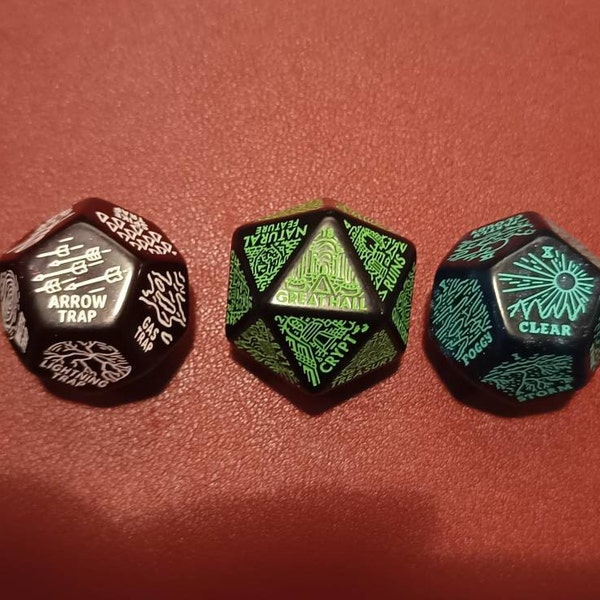 Dungeon: Layout Generator Die | Create Maps/rooms Randomly, Layout ...