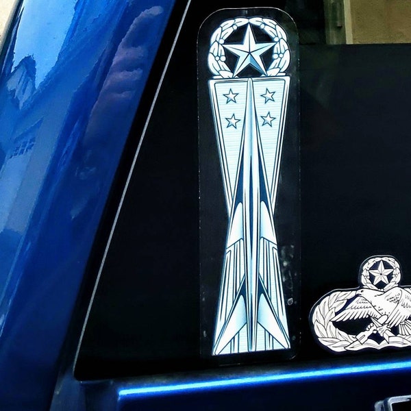 Maintenance Badge Decal (master USAF) Full Color, MX Badge, MX Badge ...