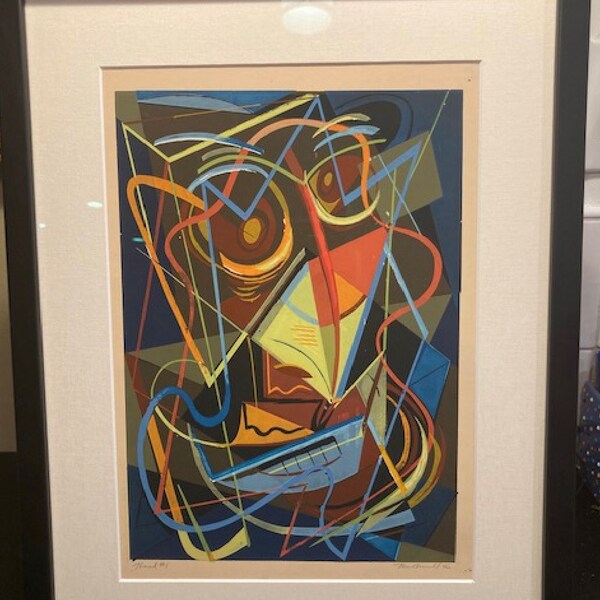 Vintage Impressionist Landscape Oil Painting Titled "new Canaan Woods ...