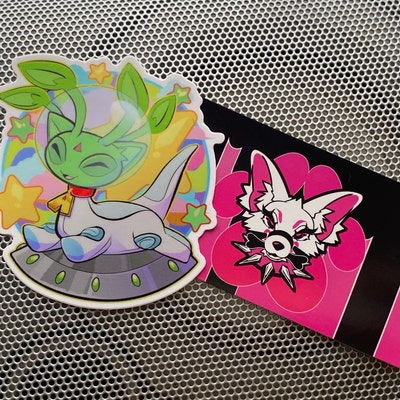 3 X 3 Virtual Pet Alien Aisha Vinyl Sticker - Etsy