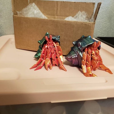 3D Printed Articulate Tiger Fidget Sensory Toy. - Etsy