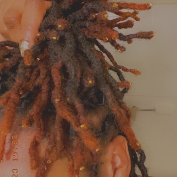 Small Gold Loc Sprinkle Beads, Braid Jewelry Dreadlock Accessories ...