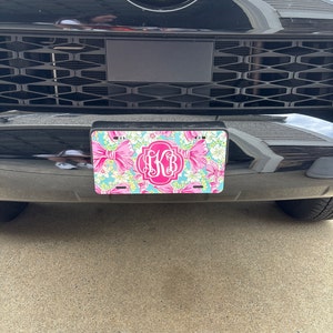 Grandma Personalized License Plate, Name Car Tag, Vehicle Tag, Custom ...