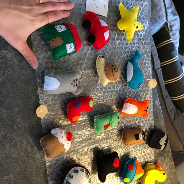 Dear Zoo Inspired Finger Puppets, Felt Finger Puppets, Story Telling ...