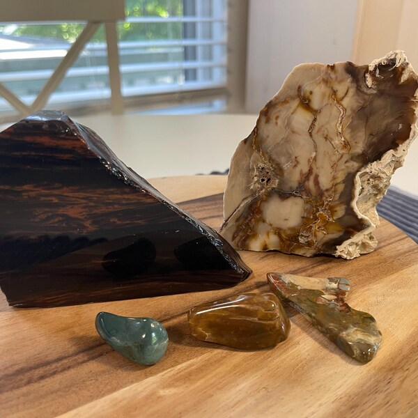 Golden Sard Agate Nodule, Fully Polished, Oregon - Etsy