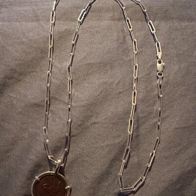 Men's 7.5mm HEAVY Angular Triangle Rolo Link Cable Chain Necklace 1824 ...