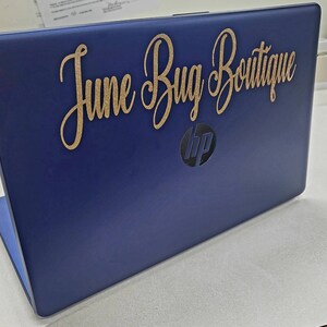 Laptop Stickers Laptop Decal Computer Decal Name Laptop - Etsy