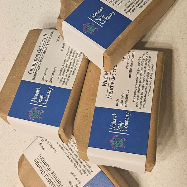 Indigenous Soap Gift Set | Two Large Bars, Crocheted Cotton Washcloth ...