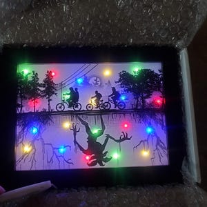 Stranger Things Decor Stranger Things Shadow Box Halloween Decor ...