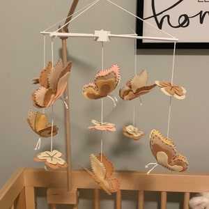 Vintage Baby Mobile, Muted Colors Baby Crib Mobile, Vintage Hot Air ...