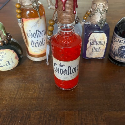 Final Fantasy Inspired HOLY WATER Potion Bottle With Magical Swirling ...