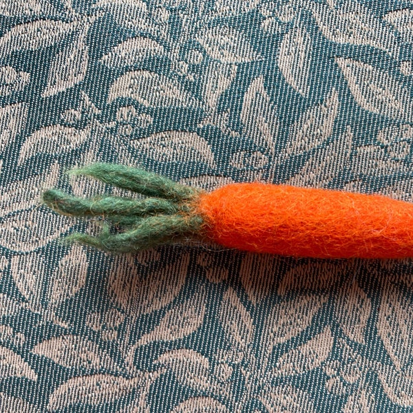Felt Carrots -orange Carrots -felted Shapes -felted Carrots -garden ...