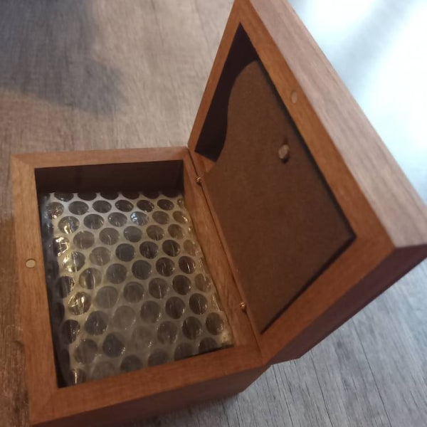 Mini Music Box Keychain + Custom Song Music Box, Personalized Wooden ...