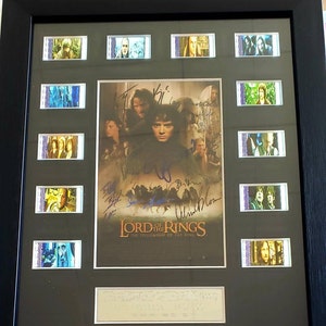 HALLOWEEN Cast Signed Horror Classic, Original 35mm Film Cell Prop ...