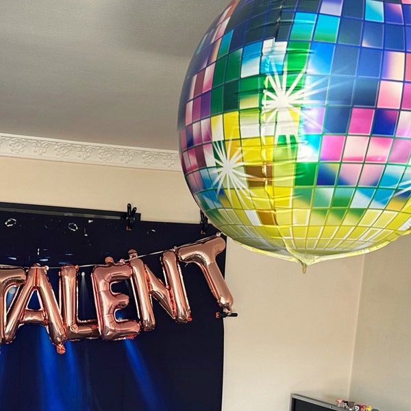 22 Inch Large Orb Balloon Decoration 360 Degree Balloons 4D Round ...