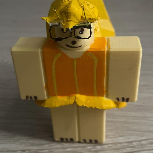 3D Printed + Painted ROBLOX Pressure Model **SEBASTIAN SOLACE** - Etsy