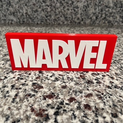 Marvel Studios Style Logo Sign Decor 7in man Cave, Game Room, Stocking ...