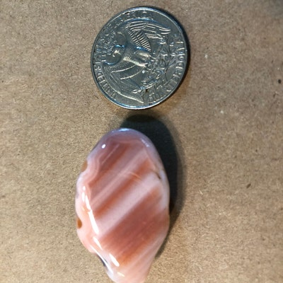 Peach Quartz Tumbled Polished Natural Stones, SMALL Size, Gift or ...
