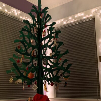 Mini Spruce 14cm Wooden Tree Birch Tree Ornament Wood Decor Eco ...