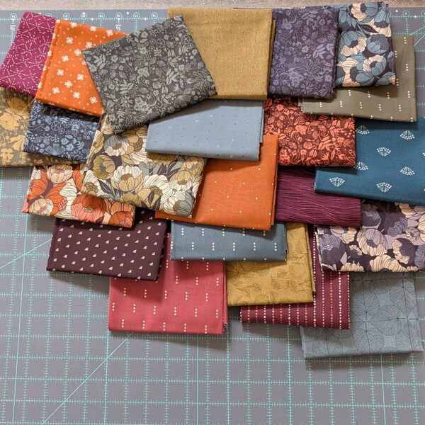 Curated Fat Quarter Bundle | 12 Fat Quarters | Hand Selected Art Gallery Fabrics and Cotton ...