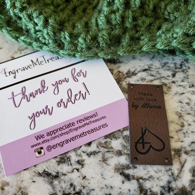 Handmade Sewing Tag, Sewing Tags, Handmade Branded Tags, Custom ...