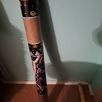 Rain Stick , Handcrafted Bamboo Rain Maker 60 80 100 Cm , Hand Painted Rainstick Rainmaker ...