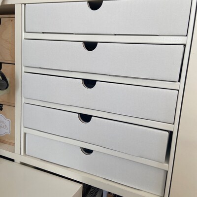 Cardboard Drawers IKEA Kallax Shelf for Shelf Insert Cardboard Boxes ...