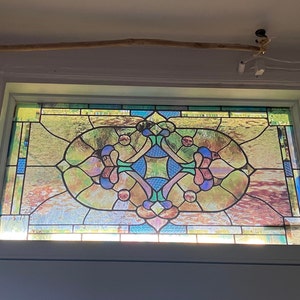 Medieval Stained Glass Window Film Antique Stain Glass Self - Etsy