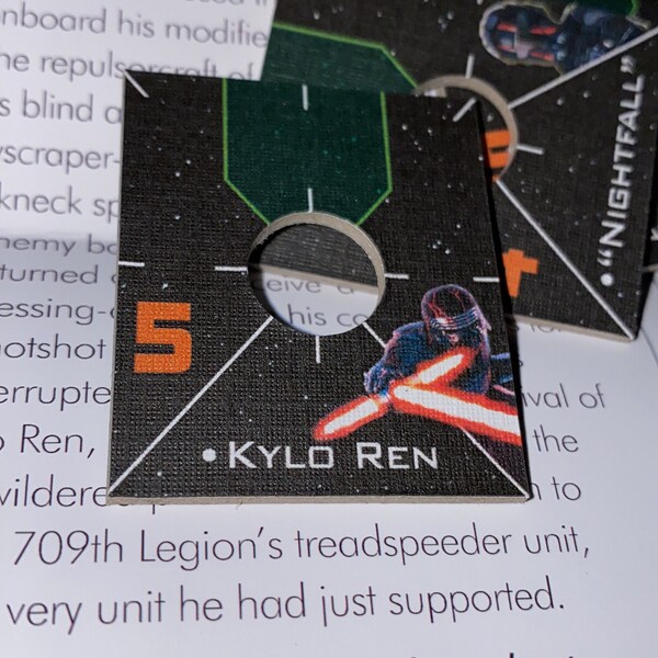 TIE Whisper Ship Tokens for X-wing Miniatures - Etsy