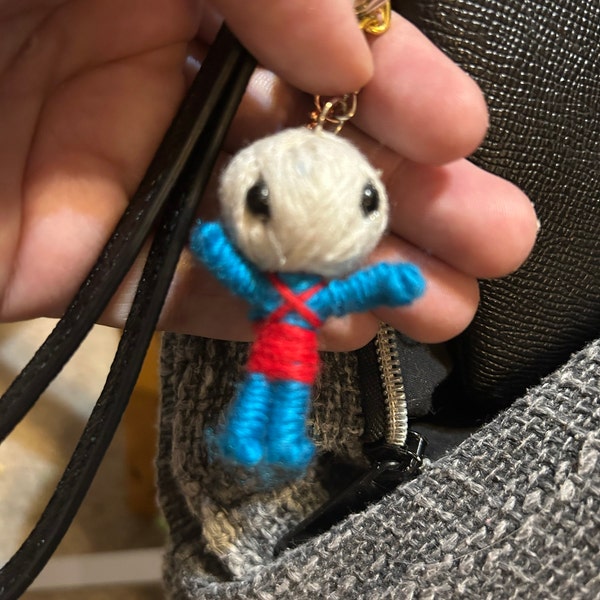 Voodoo Doll Keyring - Etsy
