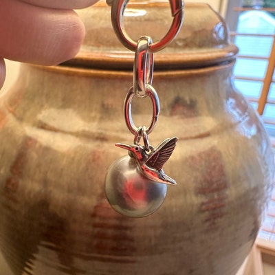 16mm Sterling Silver Hinged Round Clasp Charm Holder,silver Clasp ...