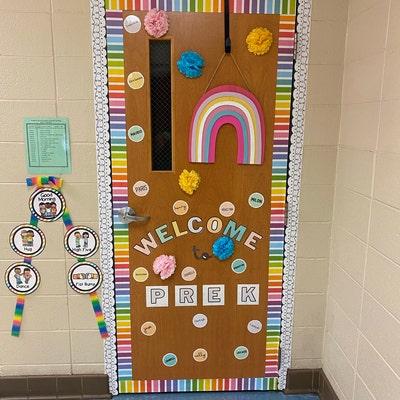 Groovy Boho Classroom Schedule editable - Etsy