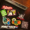 HVAC TECH Hard Hat Stickers, 45+ Hardhat Sticker and Decals, Toolbox ...