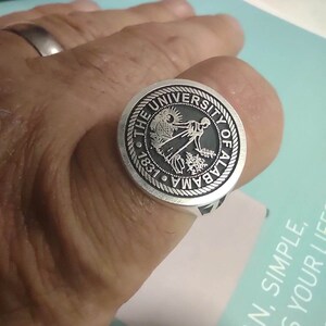 CUSTOM SIGNET RING Personalized Custom Ring Gold Signet Ring Signet ...